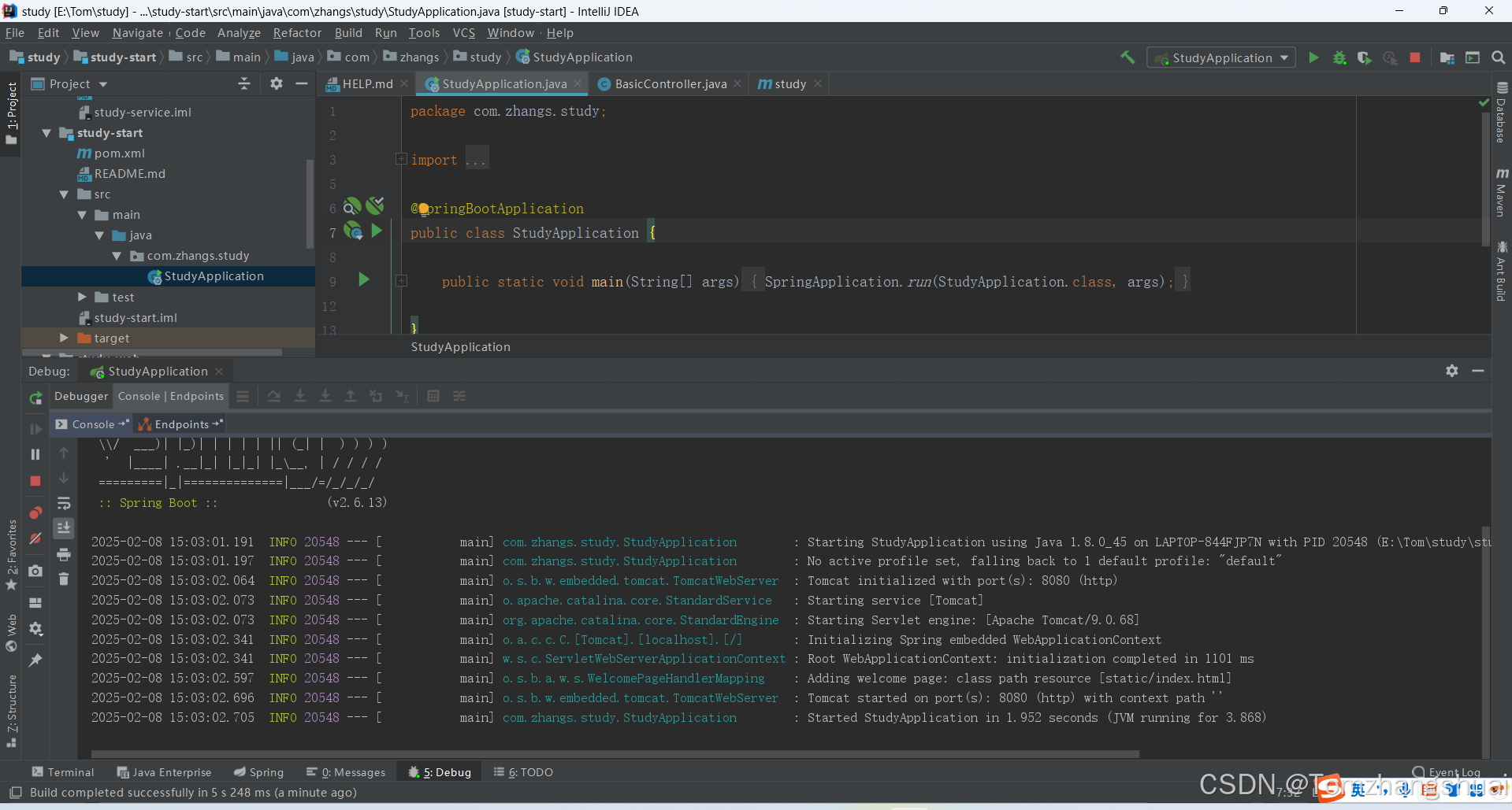 如何搭建jdk8的springboot项目_springboot jdk8-CSDN博客