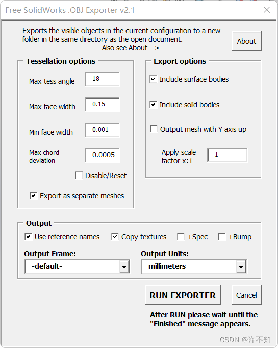 SolidWork转换OBJ以及Mujoco加载_sw怎么导出obj格式-CSDN博客