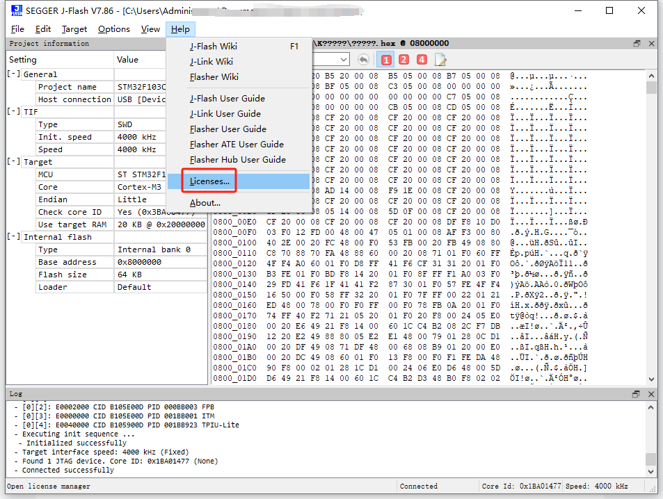 正版J-link和SEGGER J-FLASH匹配-CSDN博客