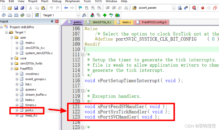 STM32移植FreeRTOS————STM32F103C8T6实现-CSDN博客