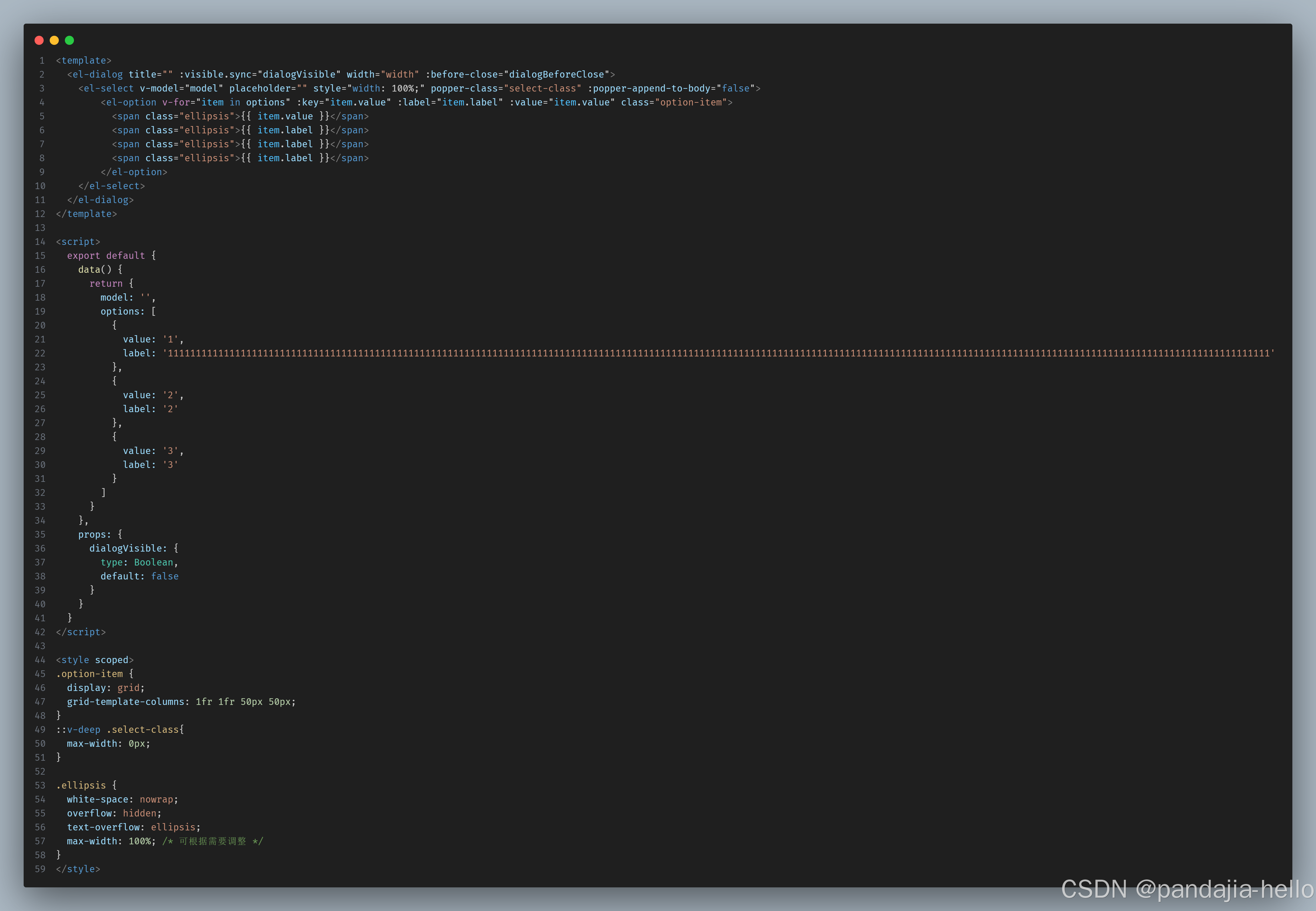 el-select中 el-option里的内容太长，导致下拉框超出_el-option过长-CSDN博客