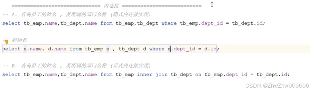 Day 7：mysql一文详解mysql语句用法，附示例代码及注释解析）mysql代码详解 Csdn博客 9036