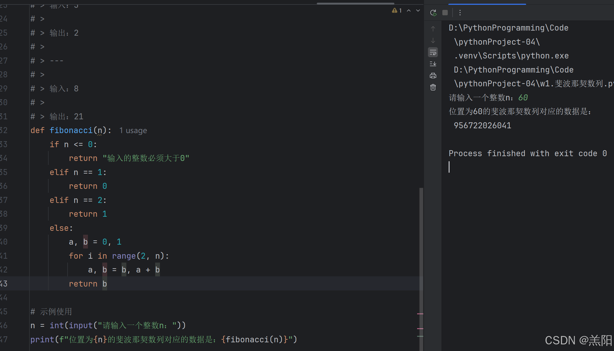 斐波那契数列_def fibonacci(n): if n