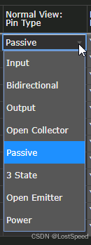cadence SPB17.4 - capture CIS - Edit Pins - 用快捷键(单个字母)和回车键配合方便一些 ...