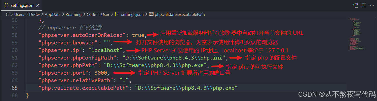 使用 Phpvscodephpserver扩展快速搭建php 开发环境（php开发环境搭建）vscode Php Server Csdn博客