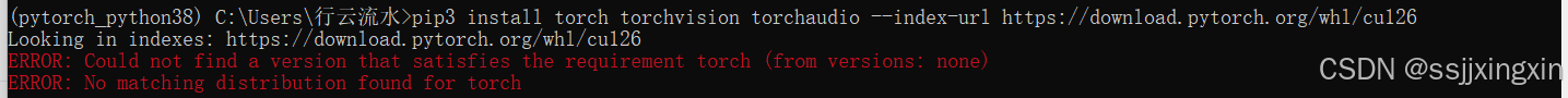 Pytorch官方源下载torch库报错,使用国内镜像在conda环境中配置torch的cuda版本(保姆级教程)cuda国内镜像 Csdn博客