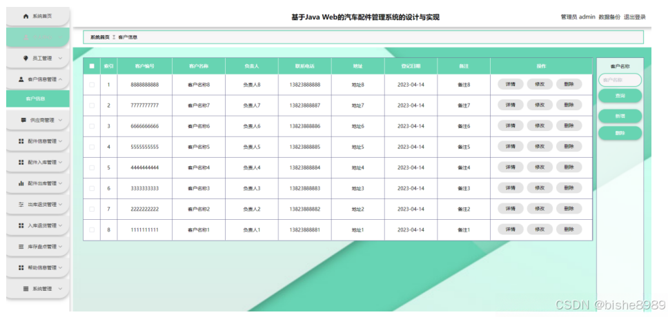 计算机毕业设计ssm基于javaweb的汽车配件管理系统的设计与实现zt81o9 (附源码)轻松不求人 Csdn博客