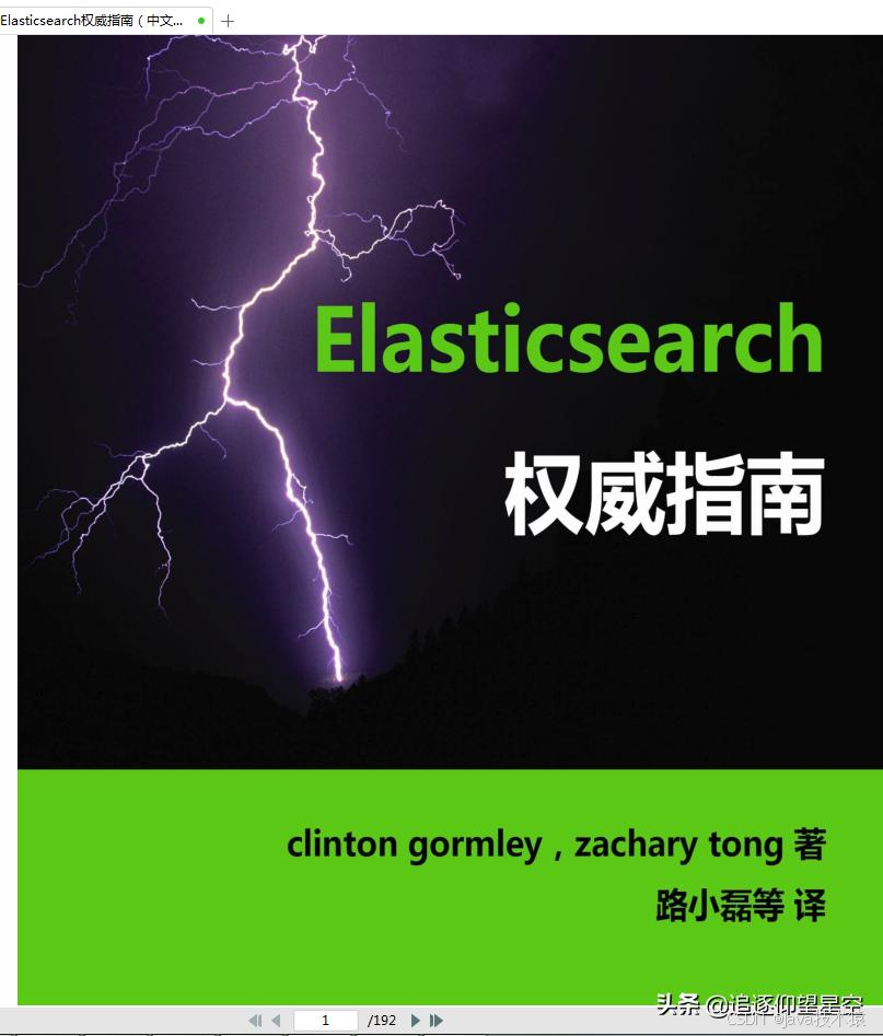 彩印图文版《Elasticsearch实战》文档，阿里内部共享，堪称精品！_elasticsearch实战 pdf-CSDN博客