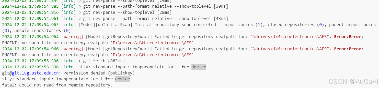 vscode遇到git: is outside repository以及虚空/幽灵更改可能的原因及解决方案-CSDN博客