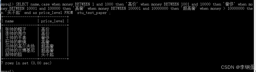 MySQL常用函数：IF、SUM等用法_mysql sum if-CSDN博客