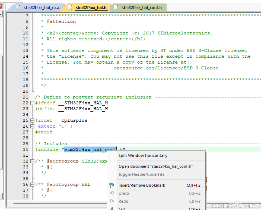 HAL库添加板级支持包（Bsp）_hal bsp-CSDN博客