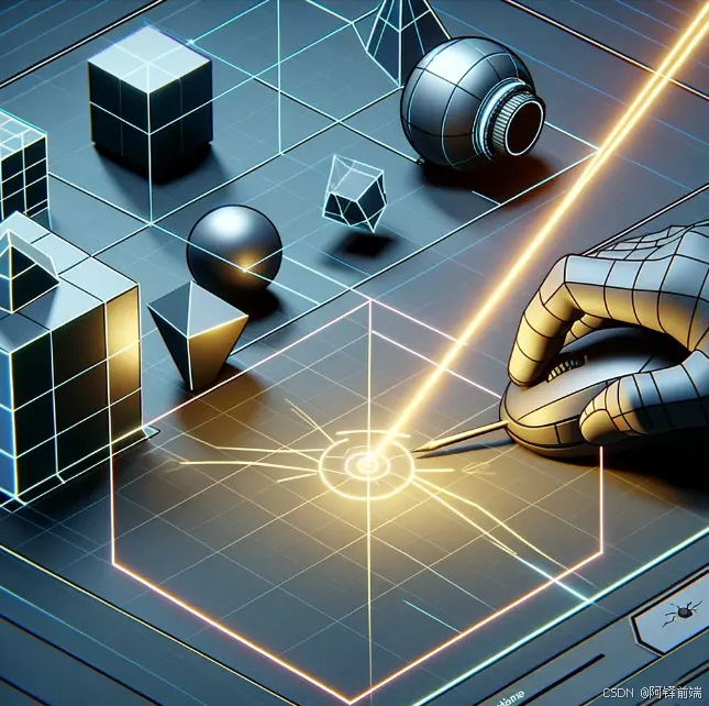 Three.js 射线拾取（Raycaster）与轮廓高亮（OutlinePass）_three.raycaster-CSDN博客