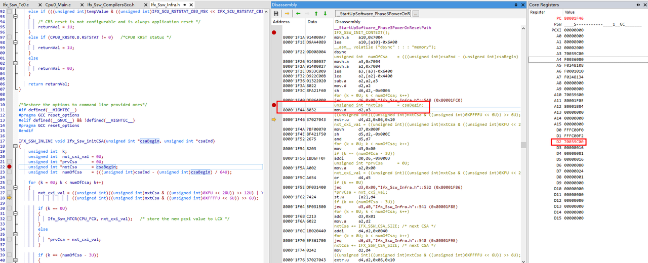 [Example][Basic] - TC3XX 启动流程_tc397 trap向量表-CSDN博客