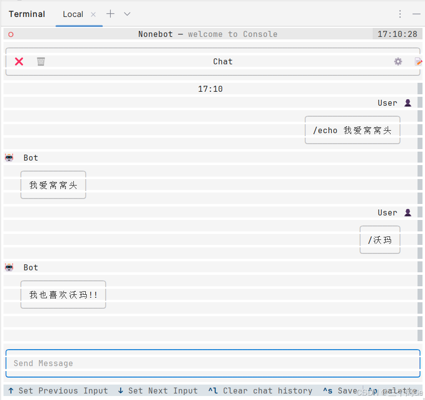 Nonebot交互，时间更新在页面外_from nonebot.adapters.console-CSDN博客