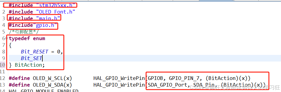 【标准库改HAL库】实操OLED从keil转到cubeide_标准库转hal库-CSDN博客
