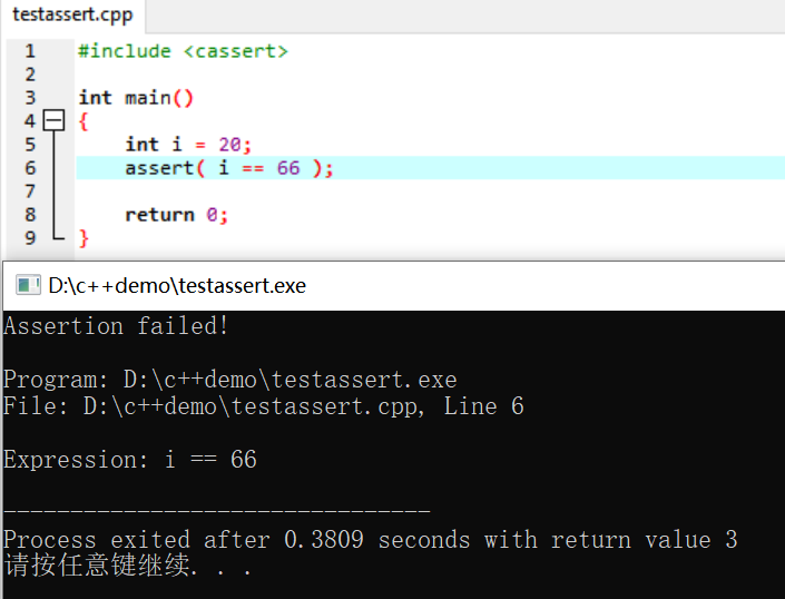assert函数 和 捕获异常_c++ assert函数-CSDN博客
