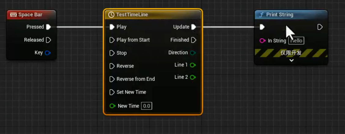 UE5使用TimeLine（时间轴）和lerp（vector）制作简易动画_ue timeline-CSDN博客