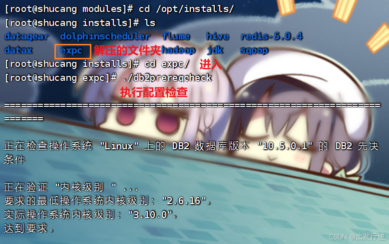 DB2在Linux的安装过程，详细命令+本人安装过程的配图详解_db2数据库安装-CSDN博客