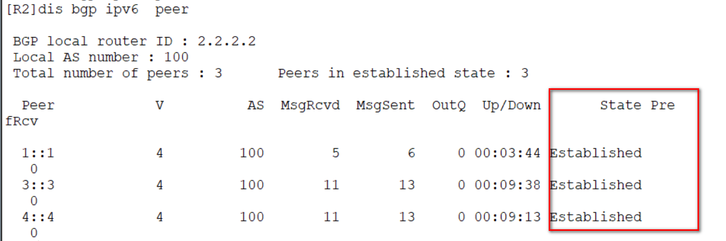 IPv6路由（配置BGP4+）_bgp4+配置-CSDN博客