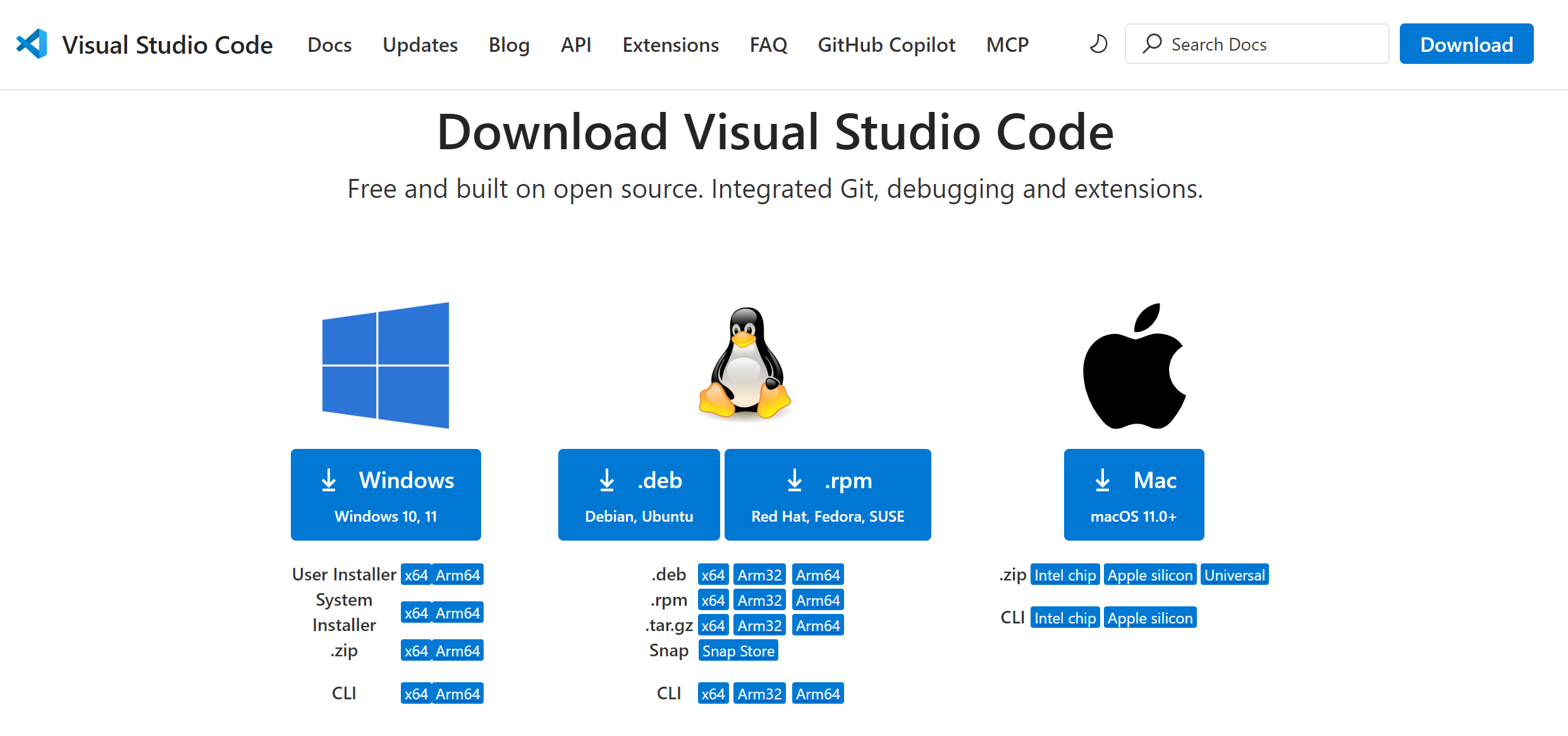 Visual Studio Code的下载及使用_vs code下载csdn-CSDN博客