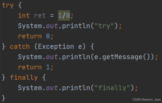 try-catch-finally 中，如果 catch 中 return 了，finally 还会执行吗？-CSDN博客