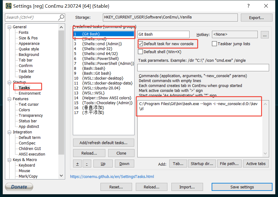 【ConEmu】windows下ConEmu配置-CSDN博客