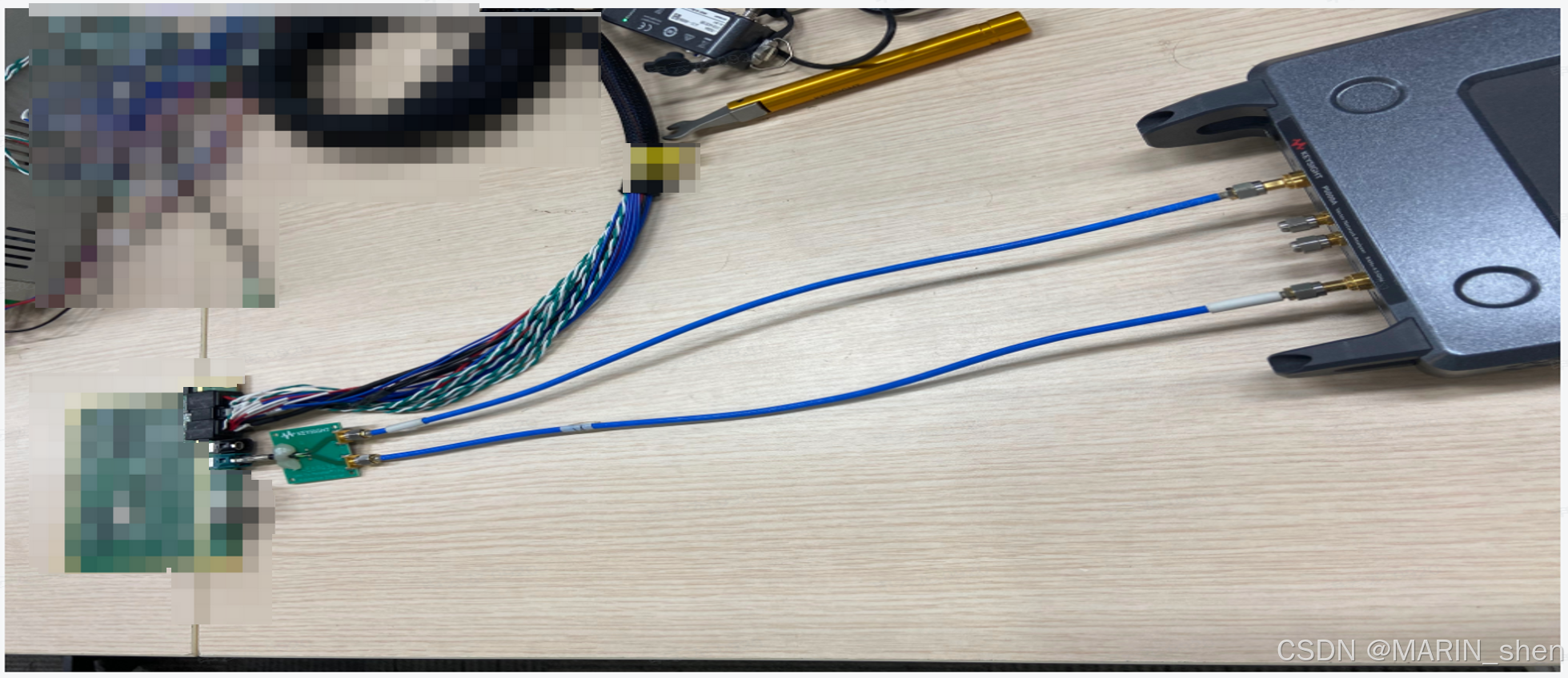 Marin说PCB之如何把P5000A网络分析仪上测量S参数的结果导入到CST仿真软件中---01_网络分析仪夹具 pcb s参数测量-CSDN博客