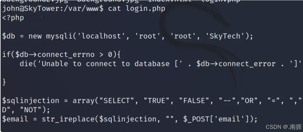skytower靶机-CSDN博客