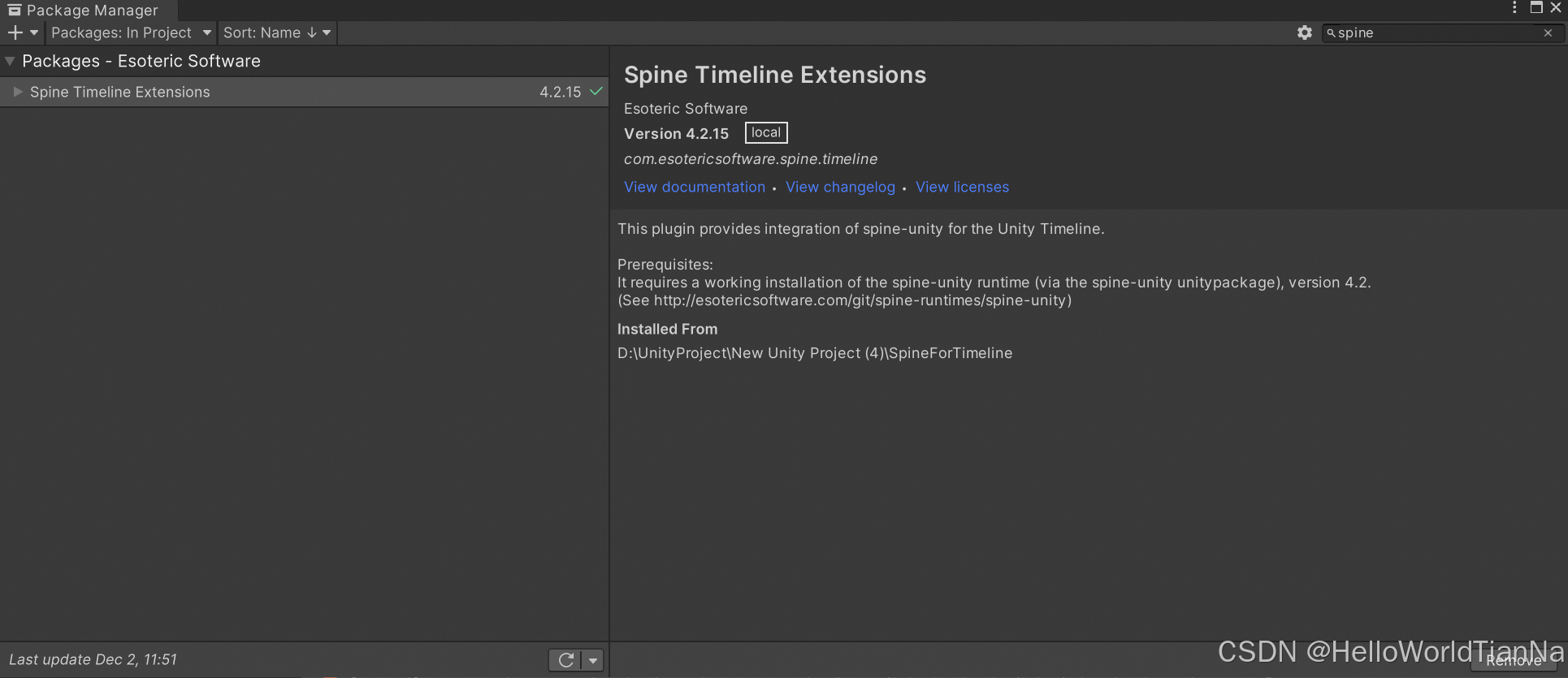 Timeline中支持Spine动画_spine timeline-CSDN博客