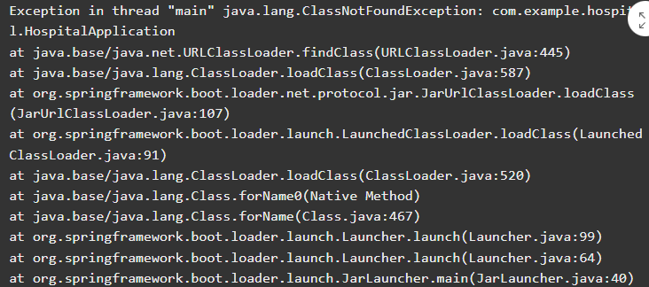 服务器部署和本地如何解决Exception in thread “main“ java.lang.ClassNotFoundException_ruoyi 部署exception in ...
