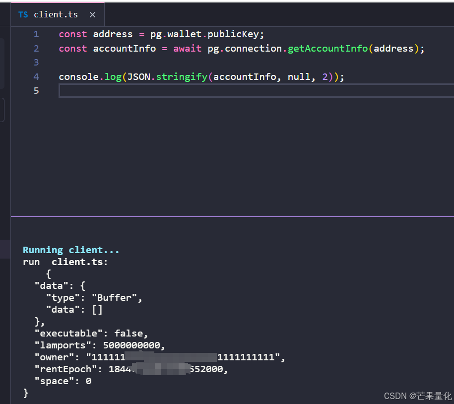 区块链日记3- Solana入门-从网络读取_solana address读取的哪里的地址-CSDN博客