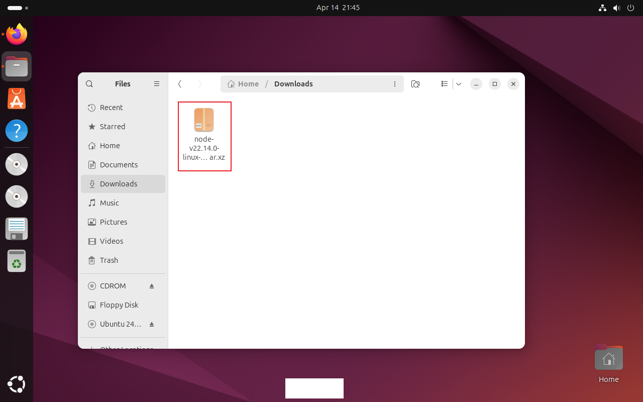 前置——Ubuntu 安装 Node.js_ubuntu安装nodejs压缩包-CSDN博客
