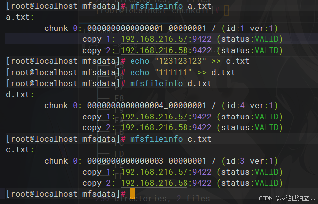 集群之---分布式存储MFS_mfs分布式存储-CSDN博客