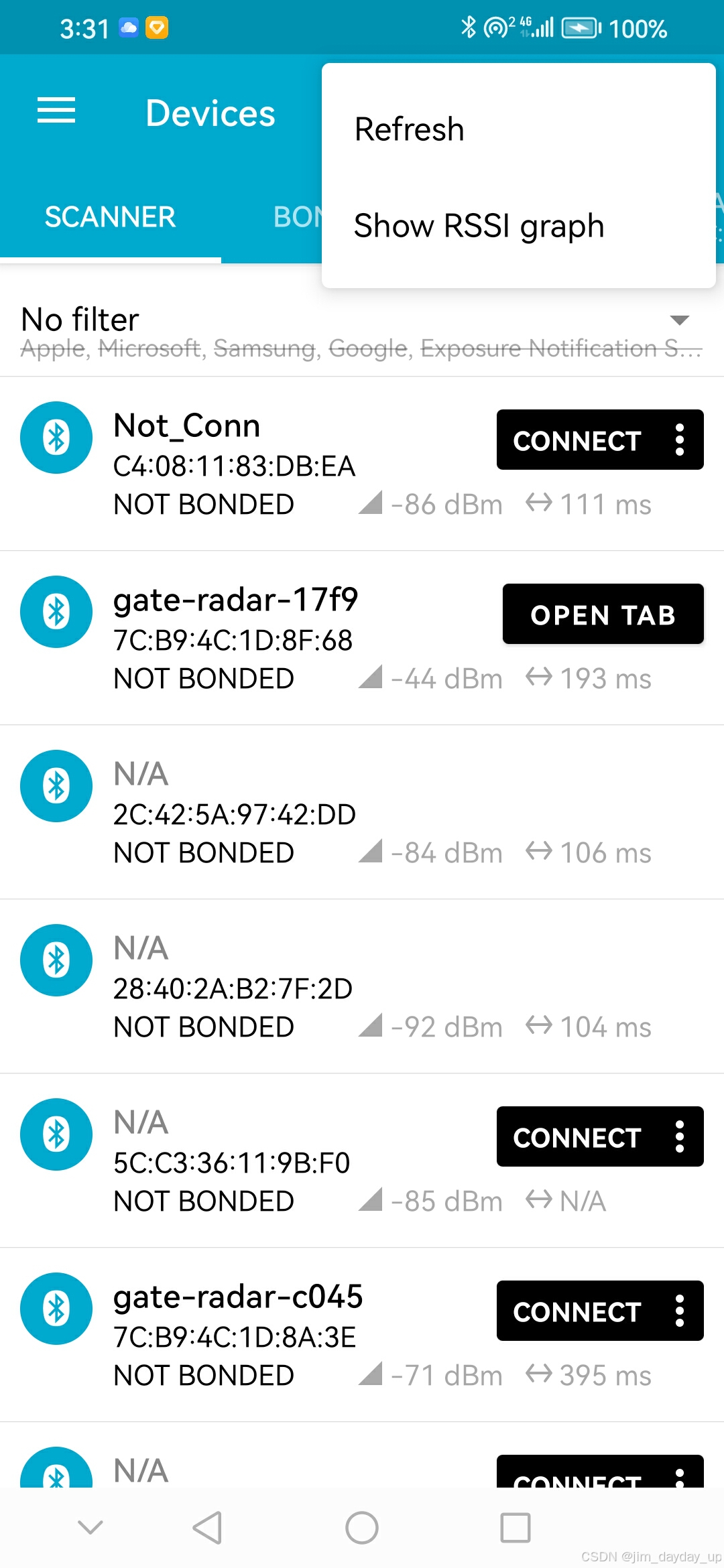 nrf Connect低功耗蓝牙APP 使用教程-CSDN博客