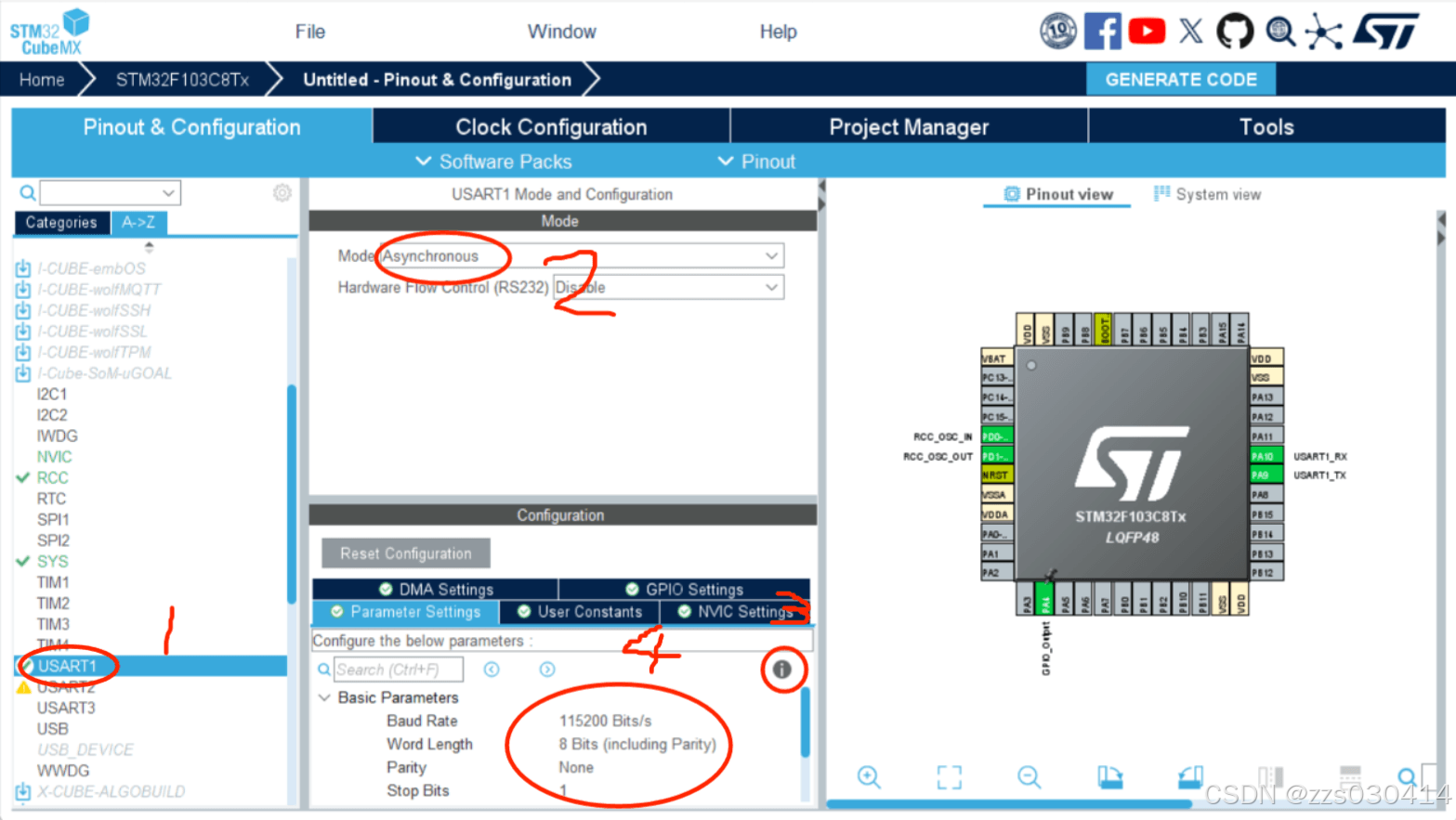 stm32串口输出hello，world_stm32 hello world-CSDN博客