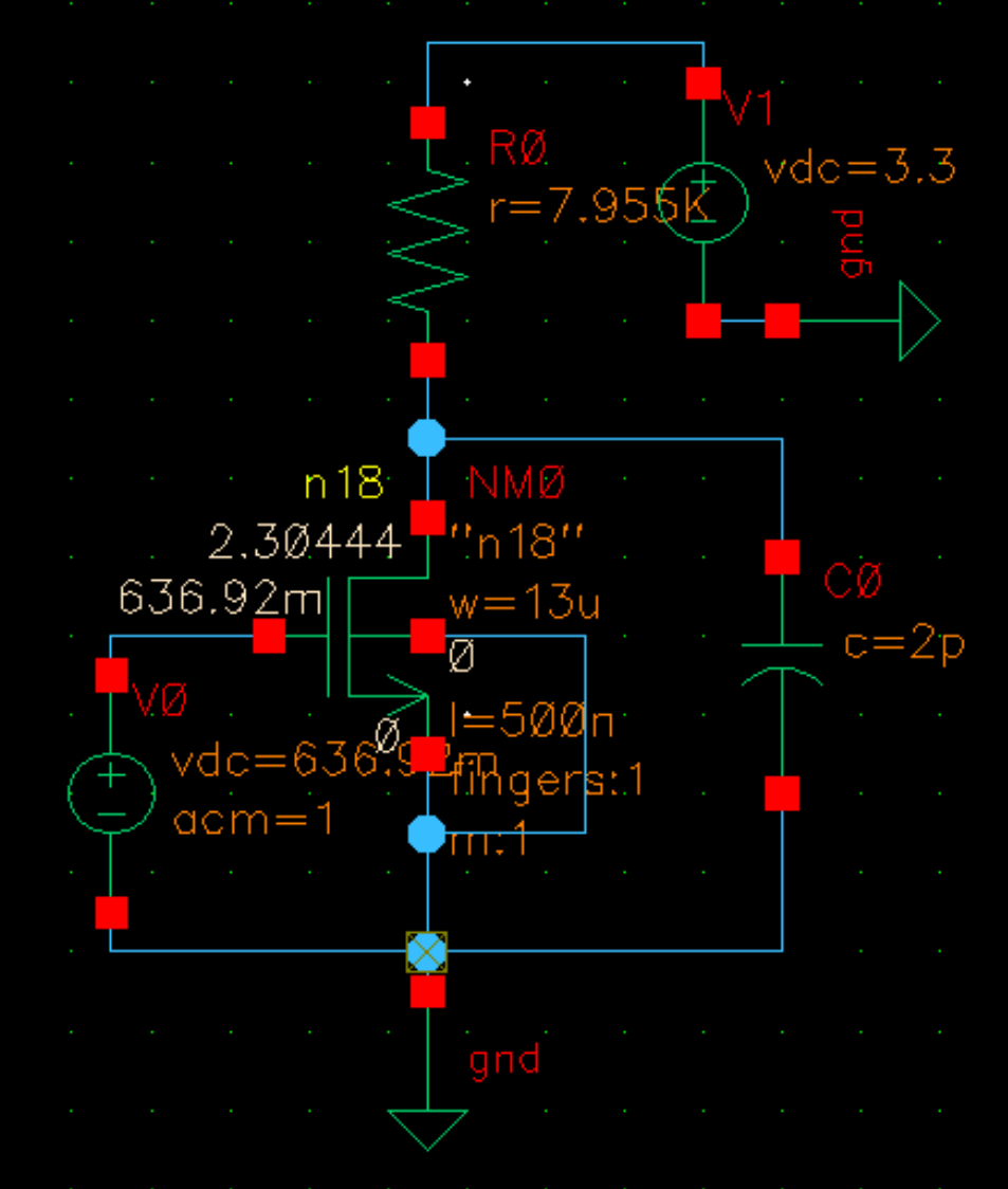 Cadence virtuoso 使用gm/ID方法设计共源放大器_gm id怎么算-CSDN博客