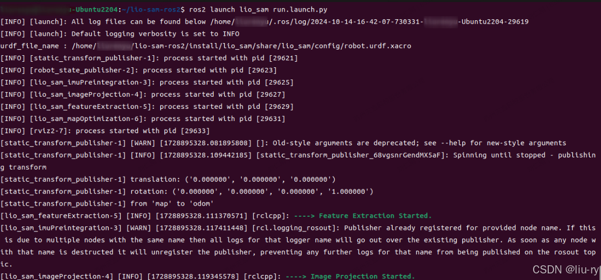 Autoware.universe中基于SLAM算法(LIO-SAM算法)生成点云地图_autoware universe 定位-CSDN博客