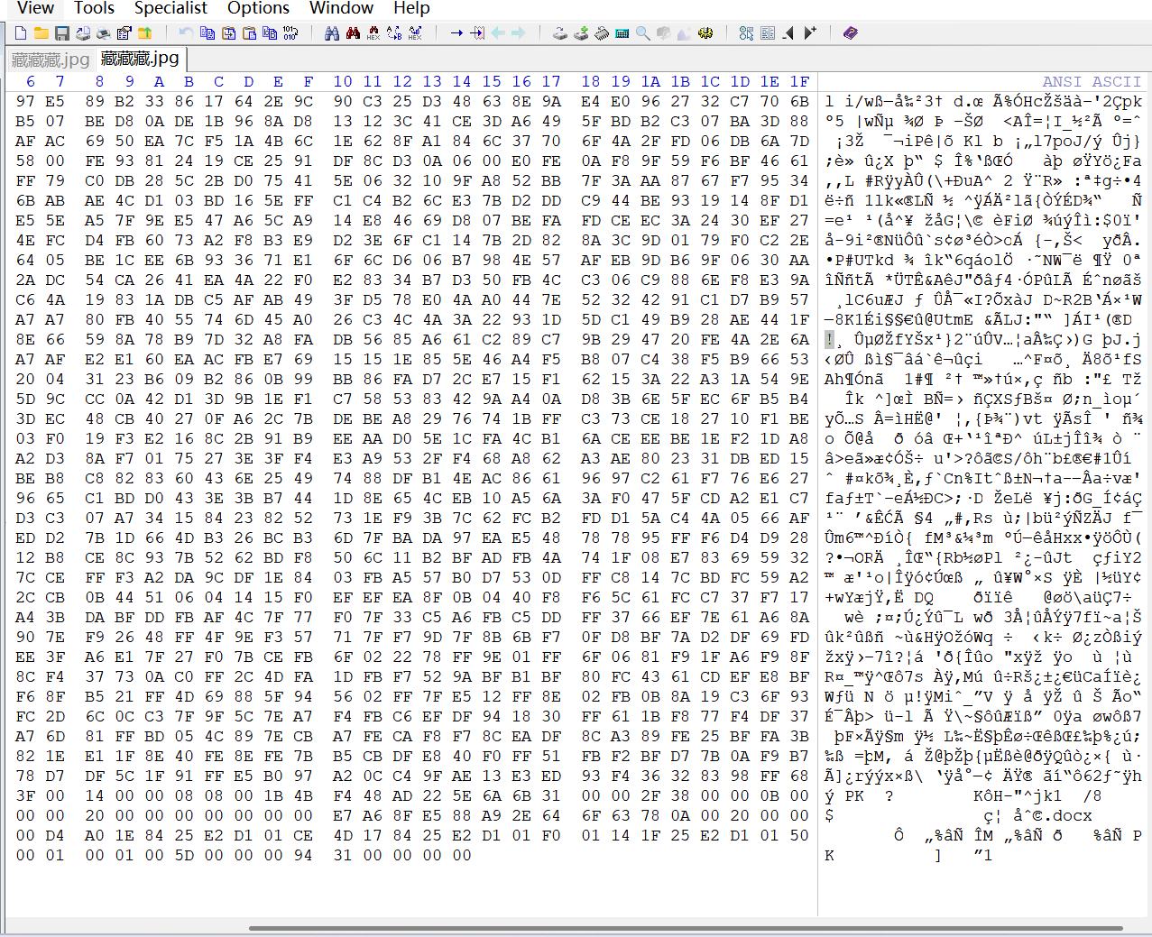 BUUCTF(Misc)——[BJDCTF2020]藏藏藏_buuctf 藏藏藏-CSDN博客