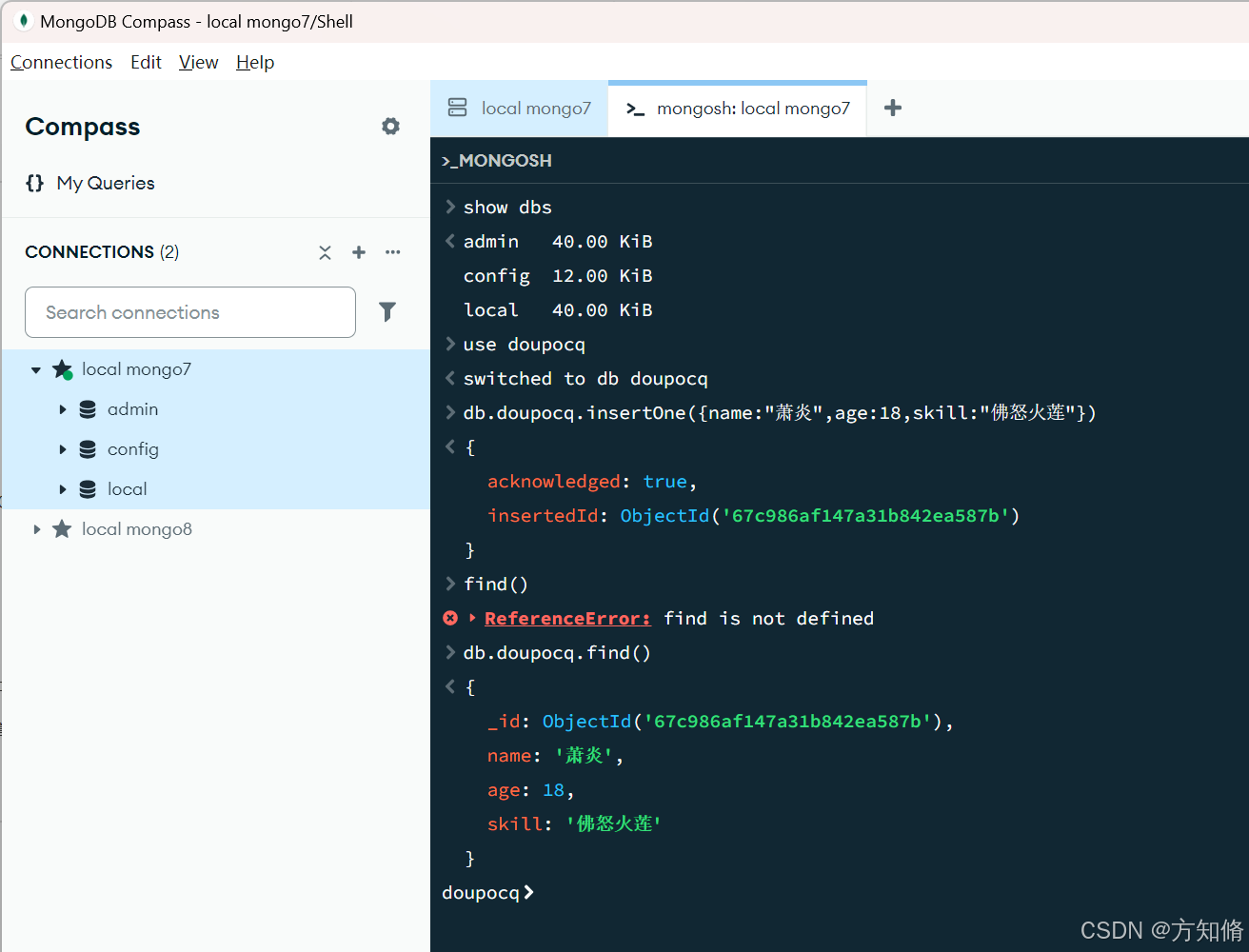 安装备忘录：MongoDB_mongodb compass下载-CSDN博客