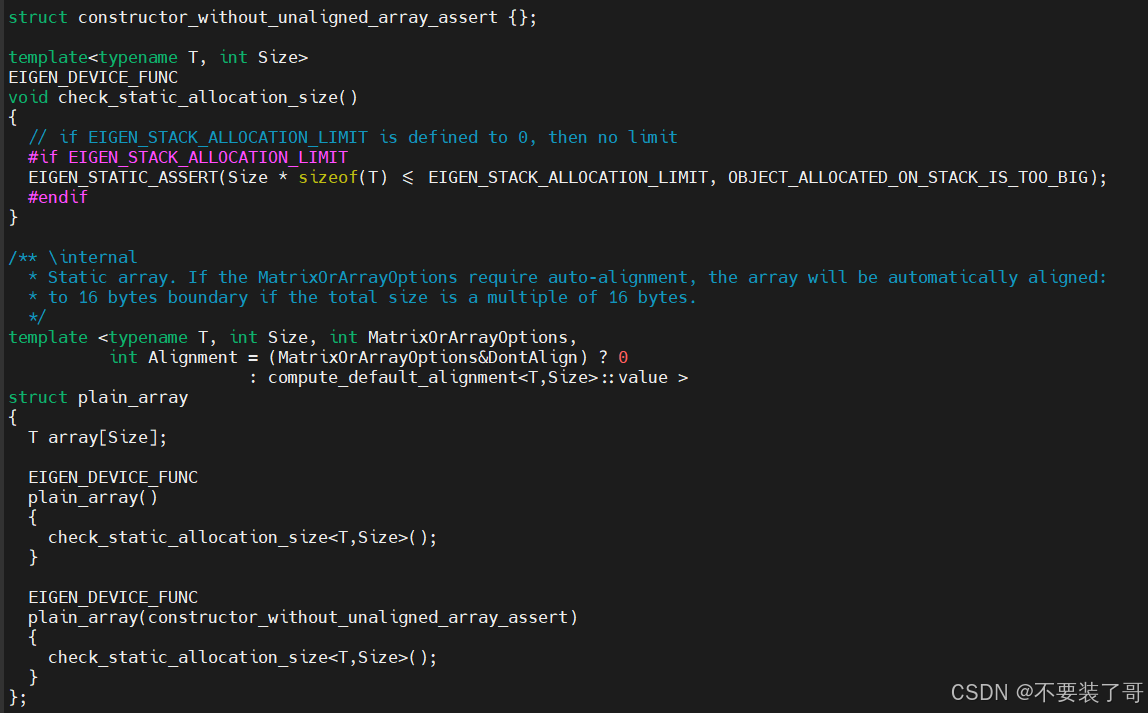 让人摸不透脾气的它——Eigen内存对齐-CSDN博客