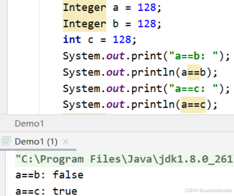 128陷阱（详细版，自动装箱和自动拆箱，从源码角度分析以及==和equals的区别）_自动拆箱 -128-CSDN博客