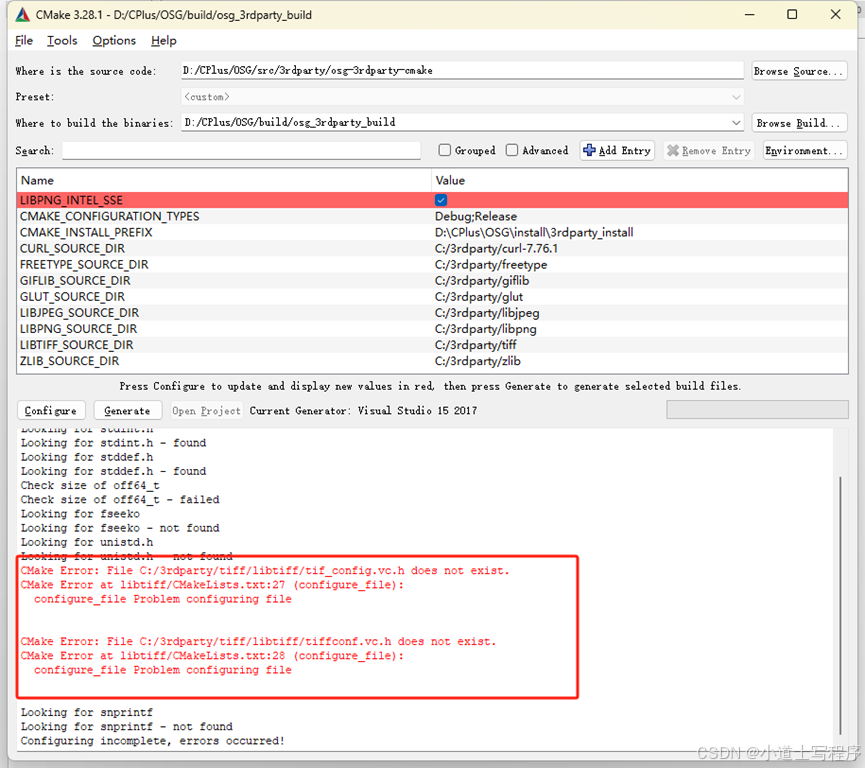 osg-3rdparty-cmake vs2022 编译-CSDN博客