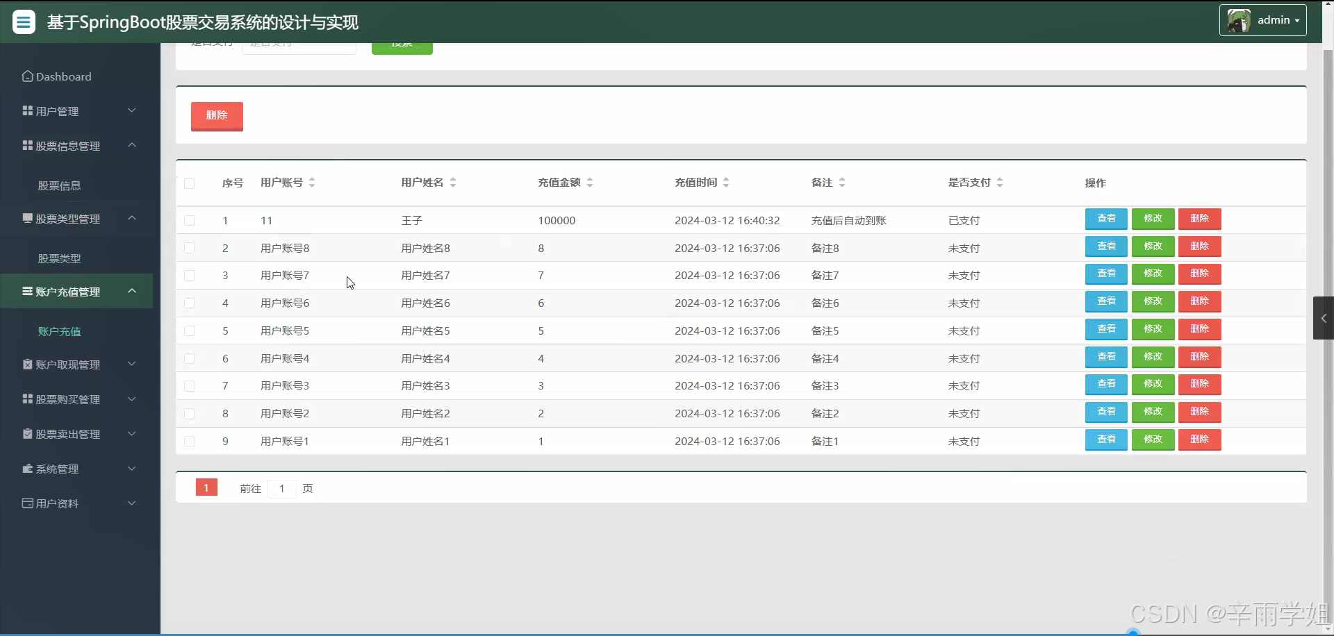 Springboot毕设基于股票交易系统的设计与实现源码论文部署基于spring Boot的股票交易数据监控系统的设计与实现毕业论文