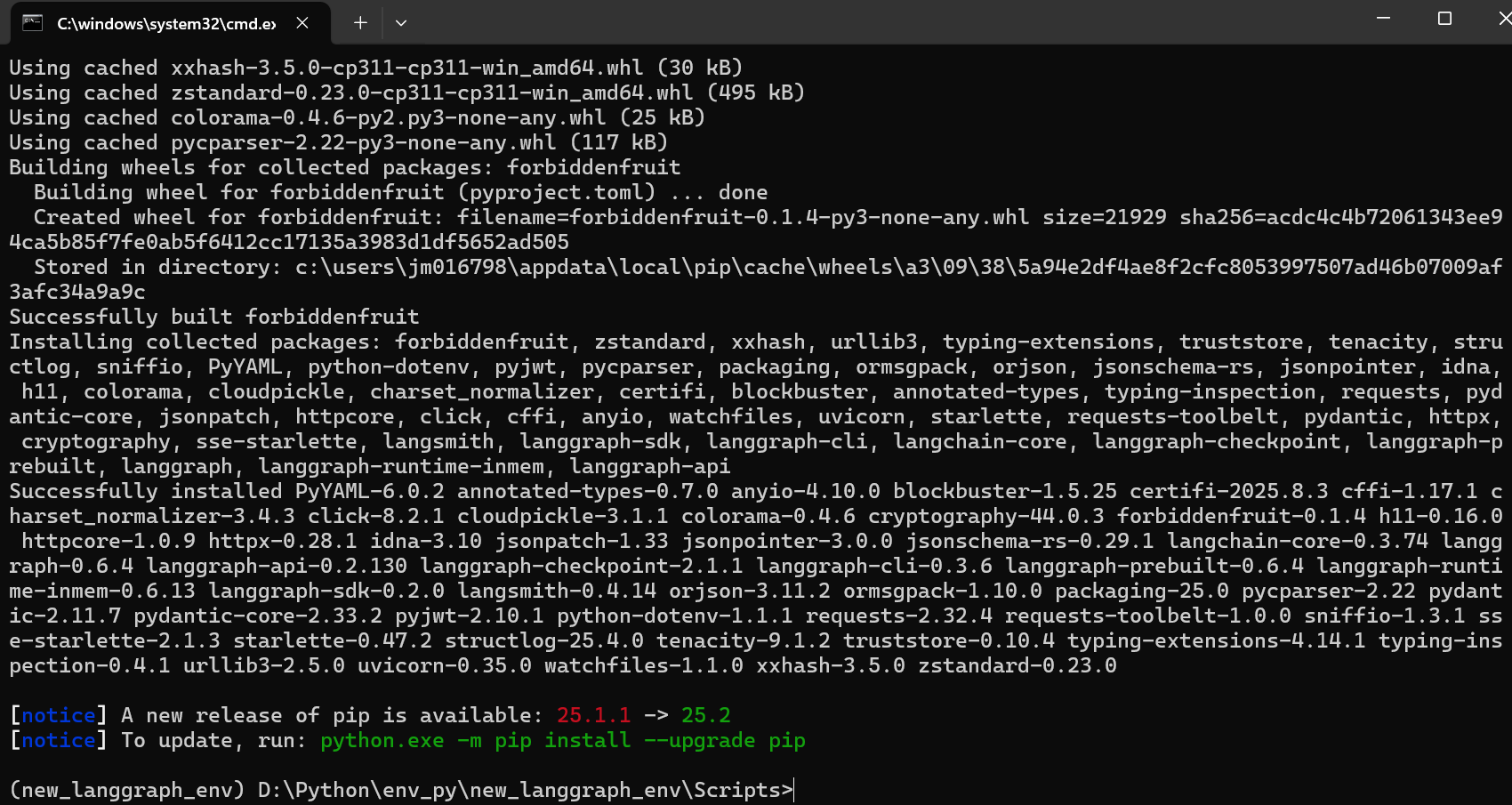LangGraph本地服务安装和使用步骤_langgraph安装-CSDN博客