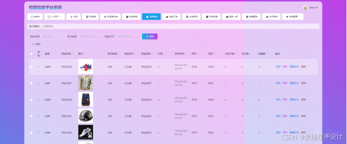 计算机毕业设计springboot校园互助平台系统 基于springboot的高校互助服务平台构建 Springboot技术驱动的校园互助系统开发基于springboot的校园互助系统 Csdn博客