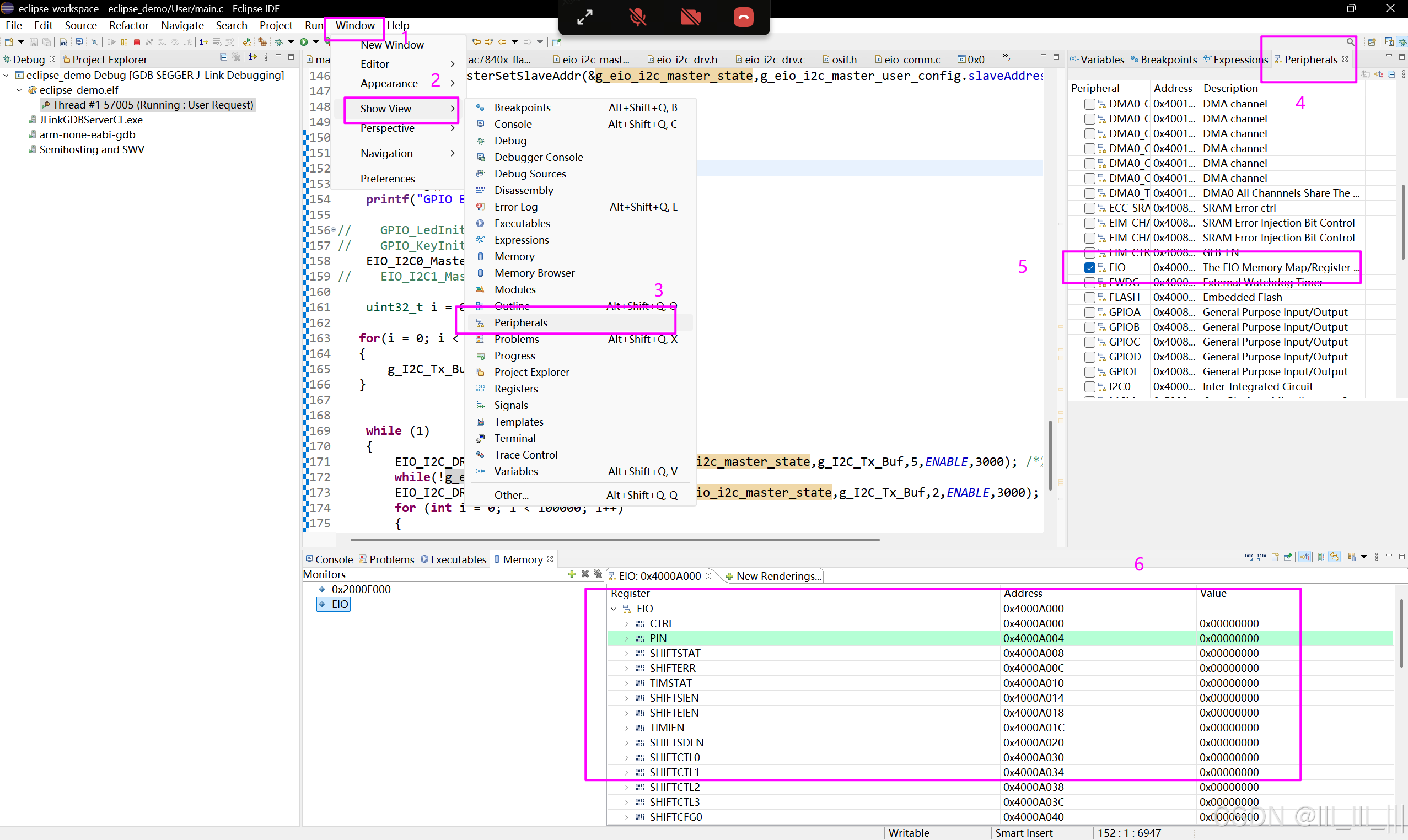 杰发科技AC7840——在Eclipse环境下使用Jlink调试_eclipse jlink-CSDN博客