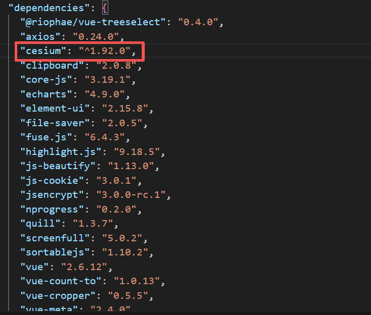 Vue2+Cesium1.92.0中Module parse failed:Unexpected token问题解决_module parse failed: unexpected token ...