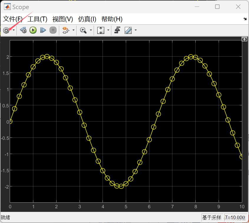 simulink仿真示波器出现小圆点_simulink中scope有小圈-CSDN博客