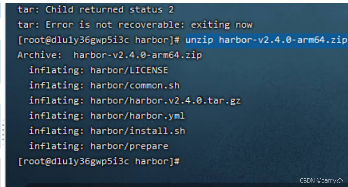 ARM 离线安装k8s + harbor私有镜像库(麒麟)_harbor arm镜像-CSDN博客